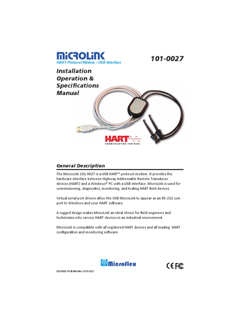 101-0027 Manual R3 | PDF