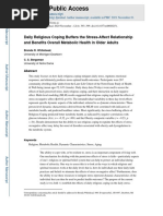 Pargament K. I. (1997) - The Psychology of Religion and Coping. Theory ...