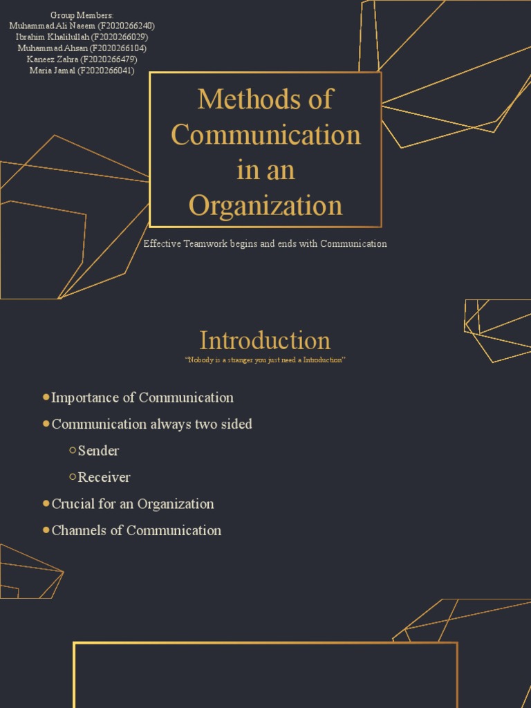 Presentation 7 | PDF | Communication | Linguistics