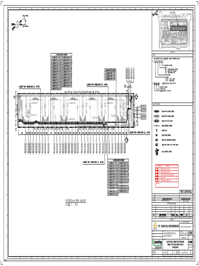 2924-A130-13C67-DWG-0004_R0.1_Electrical Cable Routing and Cable Tray ...
