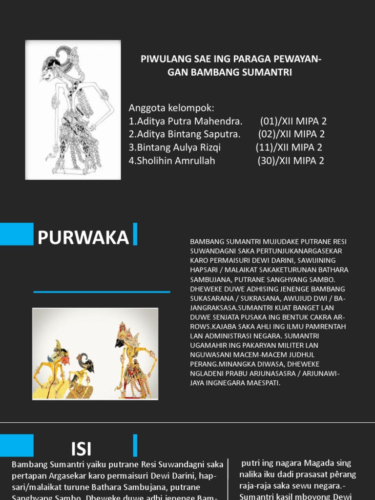 B.jawa Bambang Sumantri | PDF