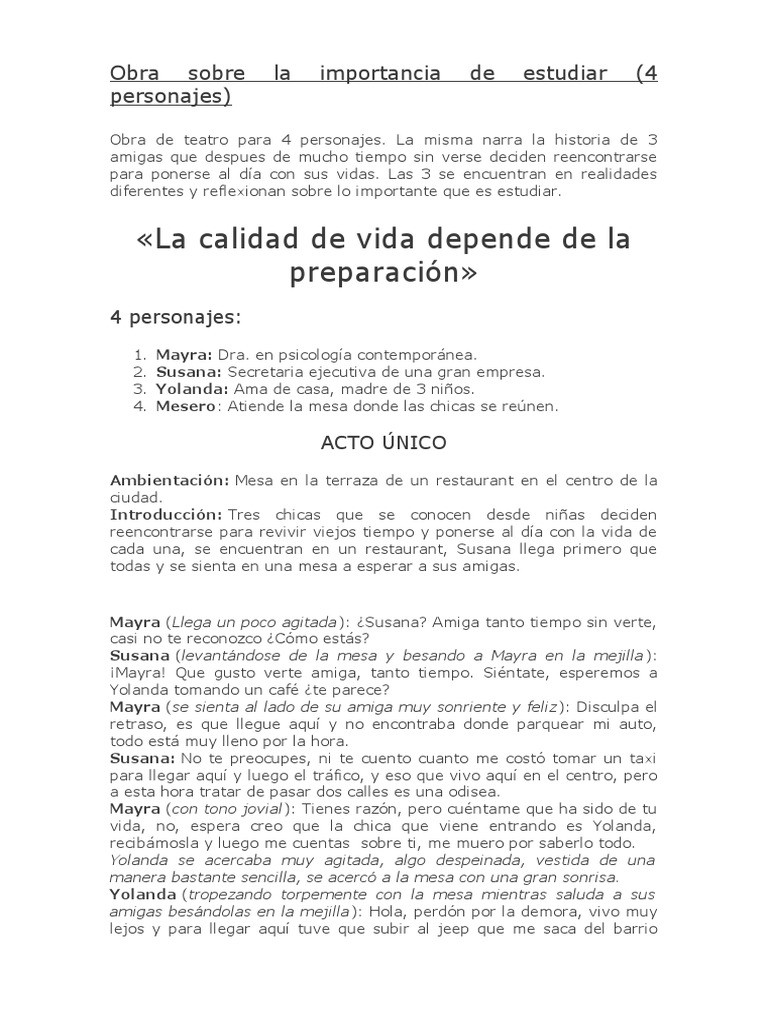 Obra Sobre La Importancia de Estudiar | PDF