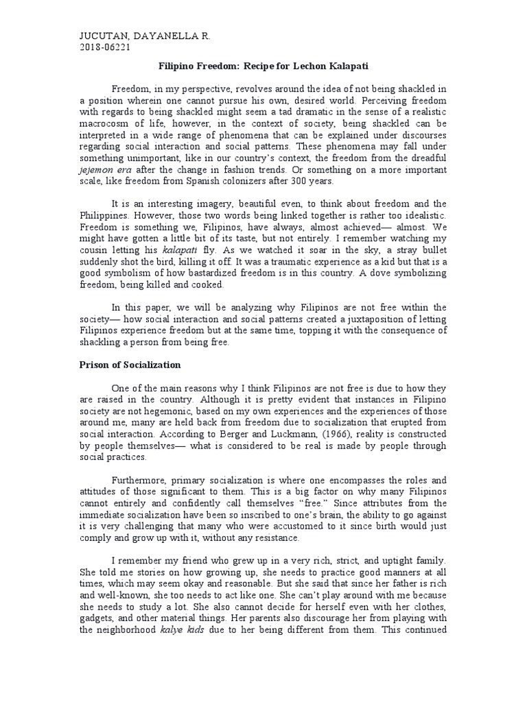Filipino Freedom: Recipe For Lechon Kalapati | Download Free PDF ...