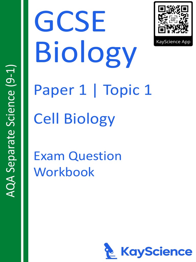 Bio AQA SEP Topic 1 | PDF