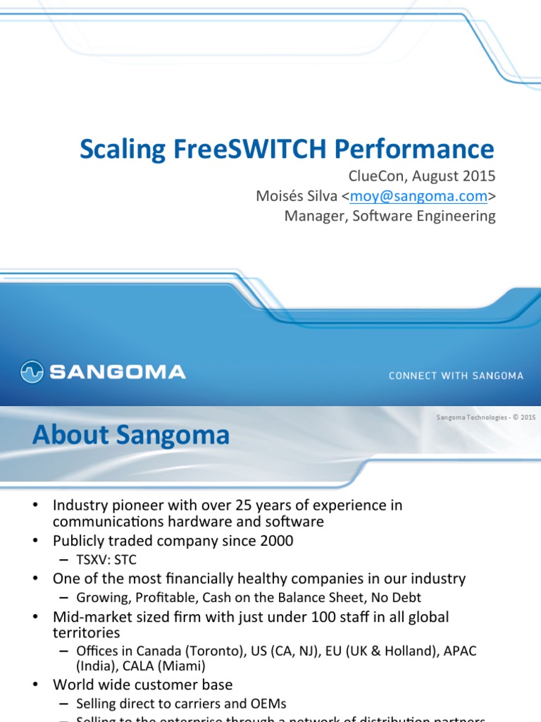 FreeSWITCH Performance Scaling | PDF | Thread (Computing) | Databases