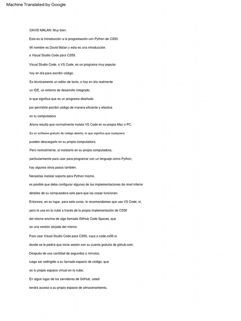 3 - Visual Studio Code For CS50 | PDF | Interfaces gráficas de usuario ...