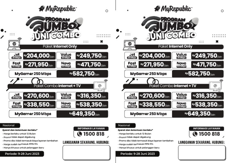 Insertion Brosur Promo Juni Jet20% | PDF