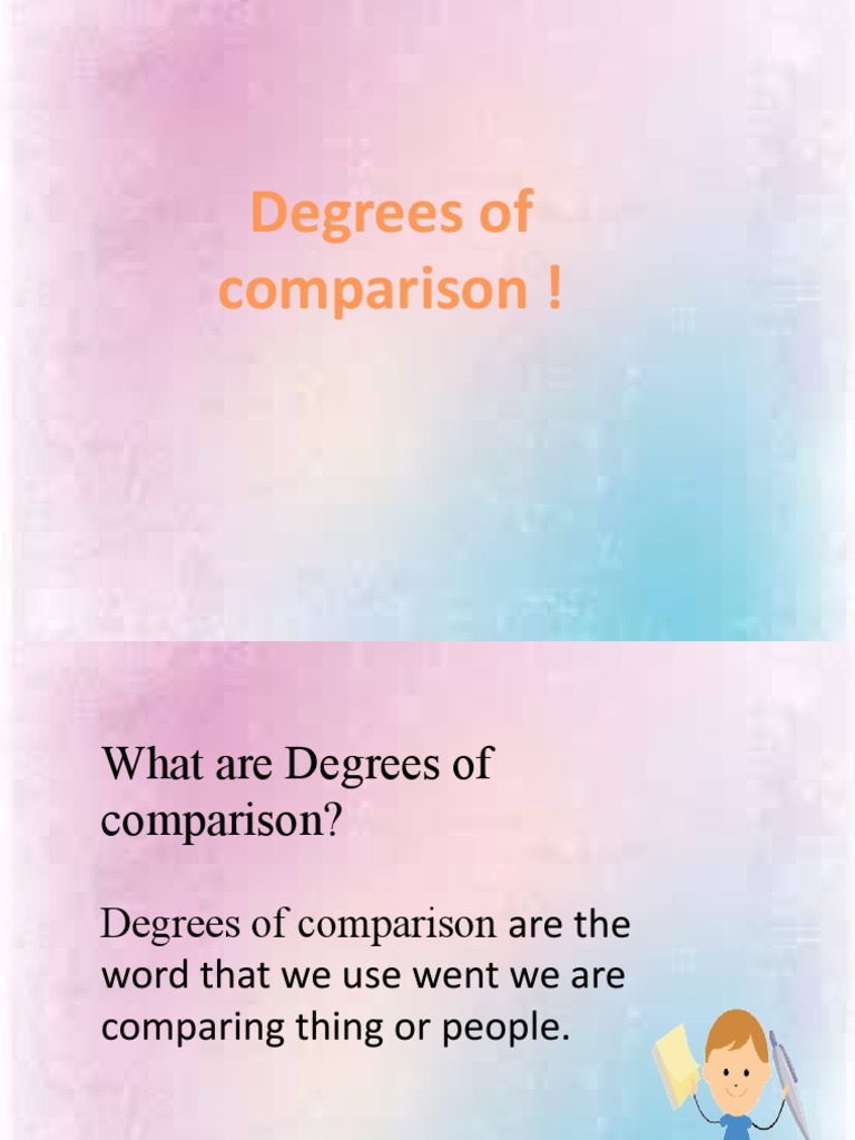 Understanding Degrees of Comparison | PDF | Language Arts & Discipline