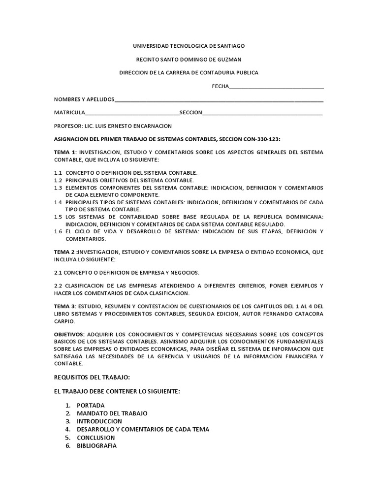 Aspectos Clave de Sistemas Contables | PDF