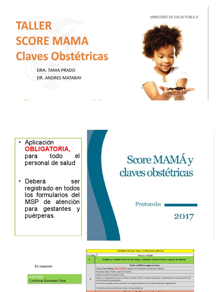 Score Mama - Claves Obstétricas - Activacion de Clave - Consulta ...