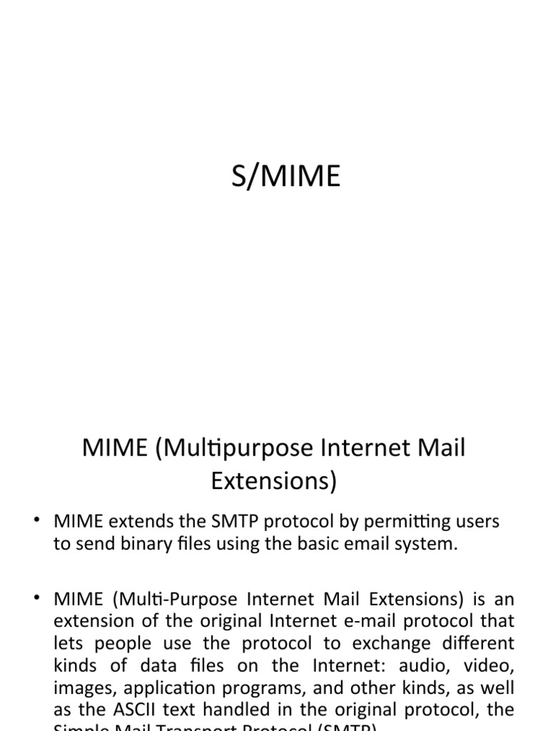 5 Smime | PDF | Cryptography | Public Key Certificate
