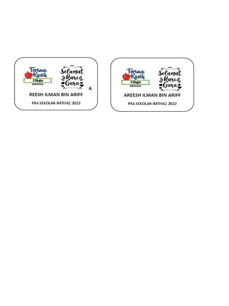 Sticker Hari Guru | PDF