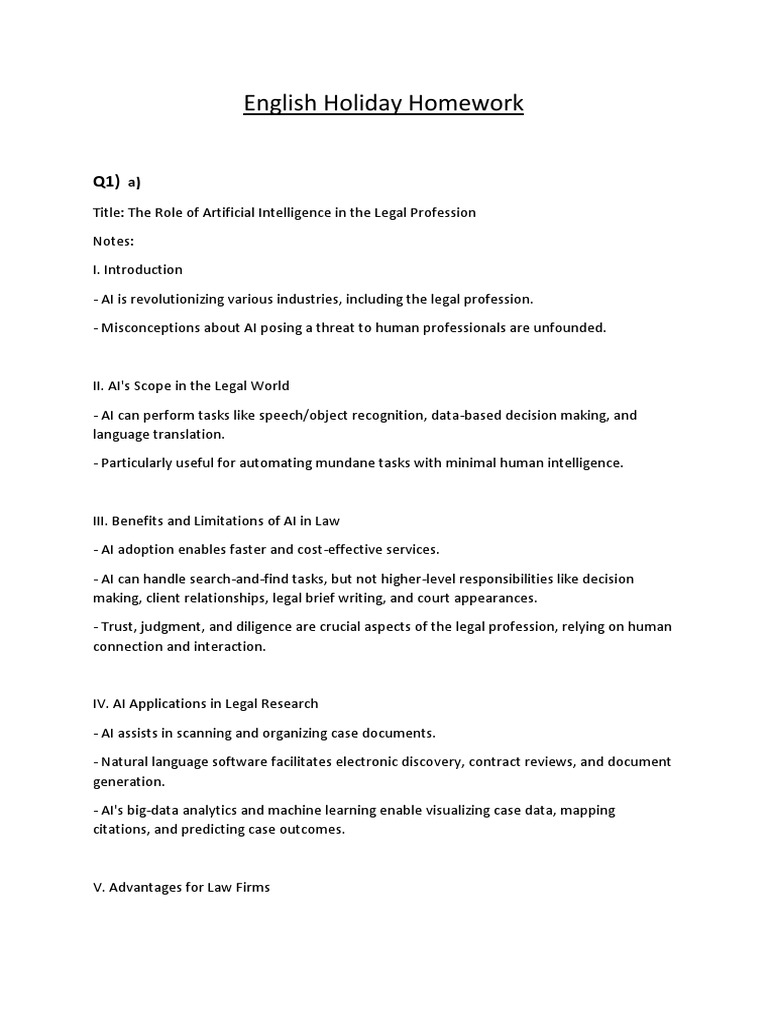 English Holiday Homework | Download Free PDF | Climate Change | Climate ...