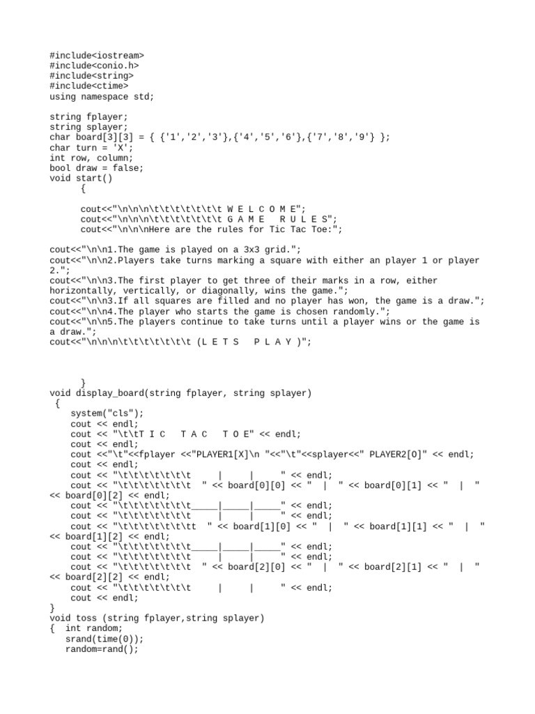 Game Project Pdf 