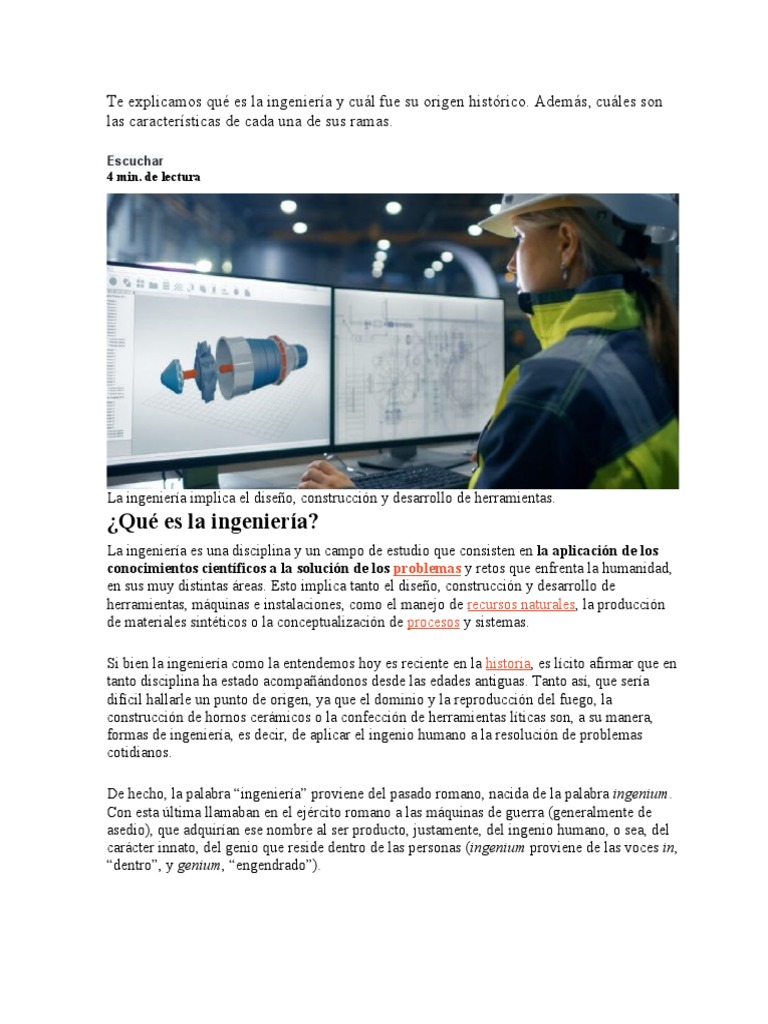 Ingenieria | PDF | Ingeniería | Science