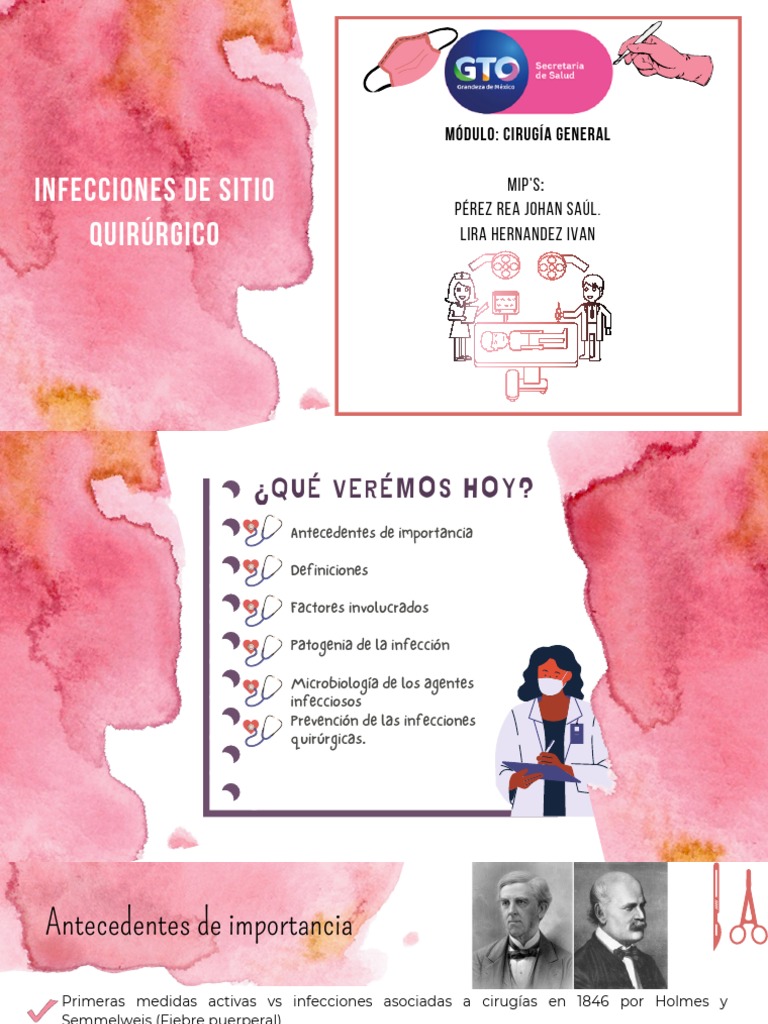 15 - Infecciones de SItio Quirurgico | PDF | Cirugía | Infección