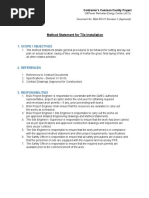 ACP Cladding Installation Methodology | PDF | General Contractor ...