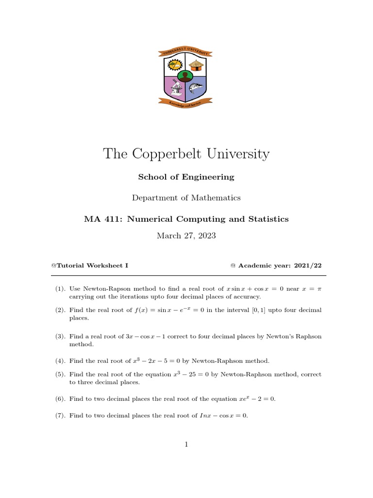 MA 411-Tutorial Questions | PDF MA 411-Tutorial Questions | PDF