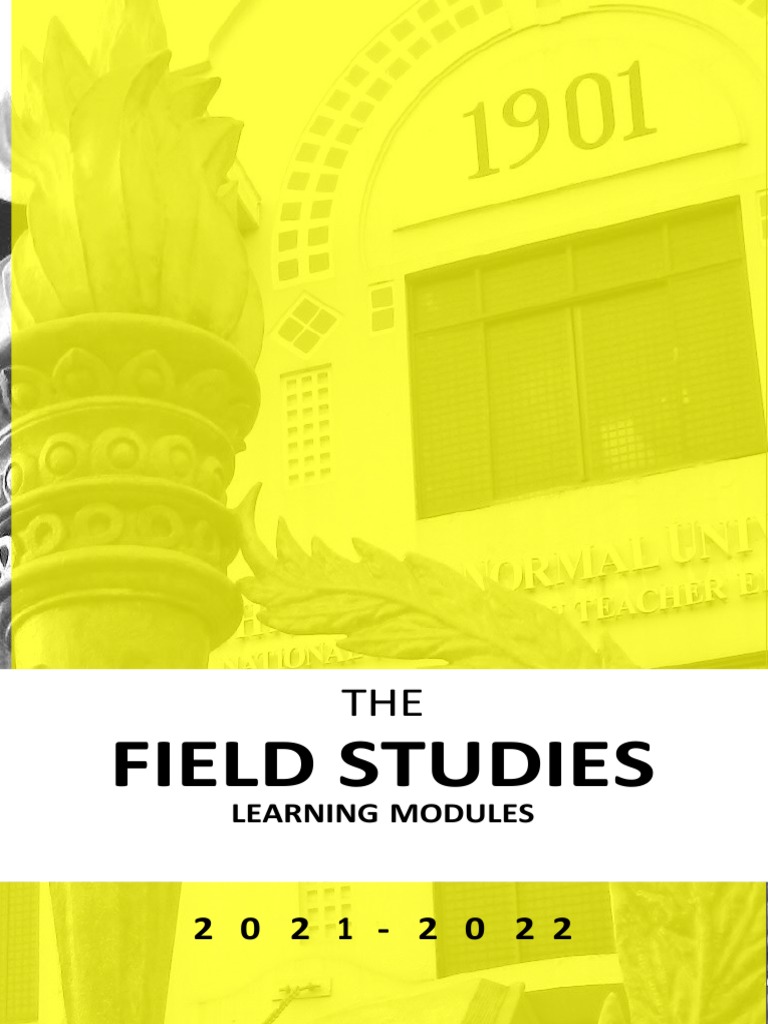 FIELD STUDY Modules For Practice Teachers 1 | PDF | Classroom ...