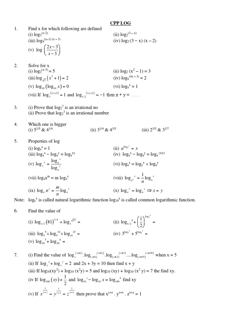 Log CPP 1 | Download Free PDF | Complex Analysis | Technological Change