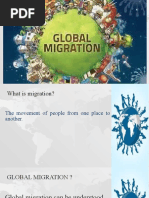 Contemporary World Chapter 10 Global Migration | PDF | Immigration | Human Migration