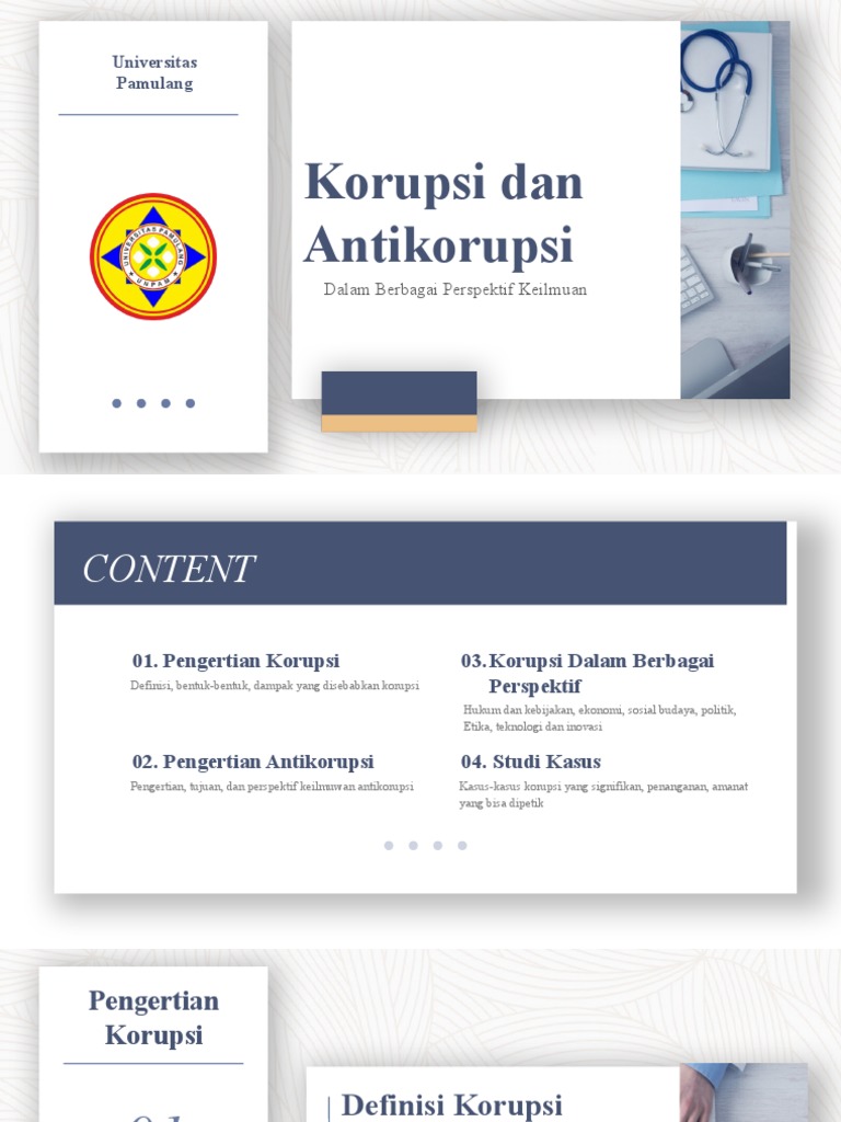 Korupsi Dan Antikorupsi Dalam Berbagai Perspektif Keilmuan | PDF | Ilmu Sosial