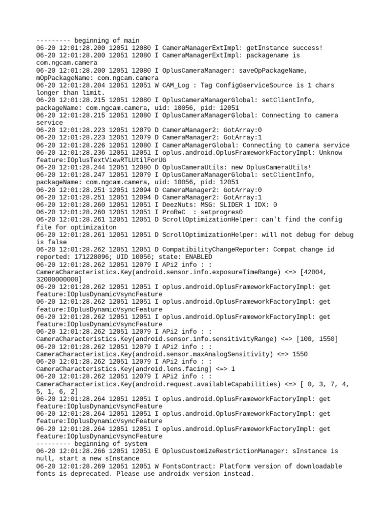 Log Cat 1687237288147 | PDF | Software Engineering | System Software