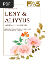 Contoh RUNDOWN AKAD NIKAH | PDF