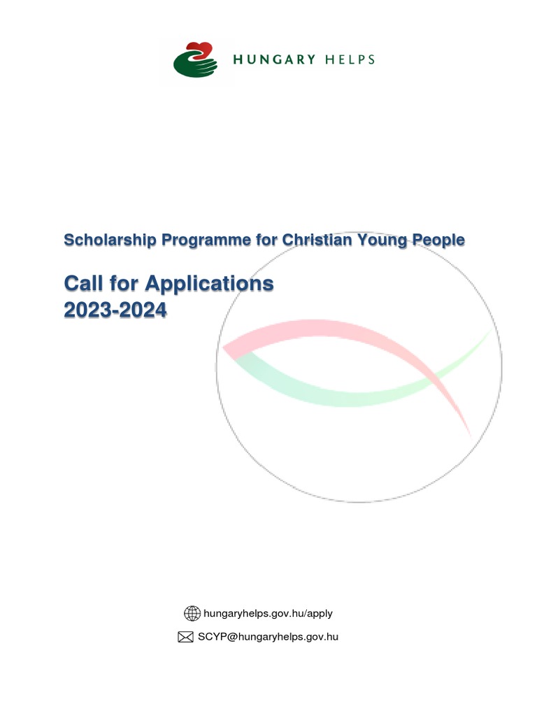 SCYP Call For Applications 2023 2024 | PDF | Cost Of Living | Master's ...