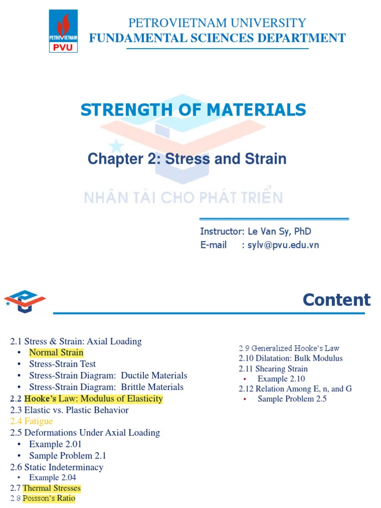 Chapter 2 Pdf Deformation Engineering Strength Of Materials