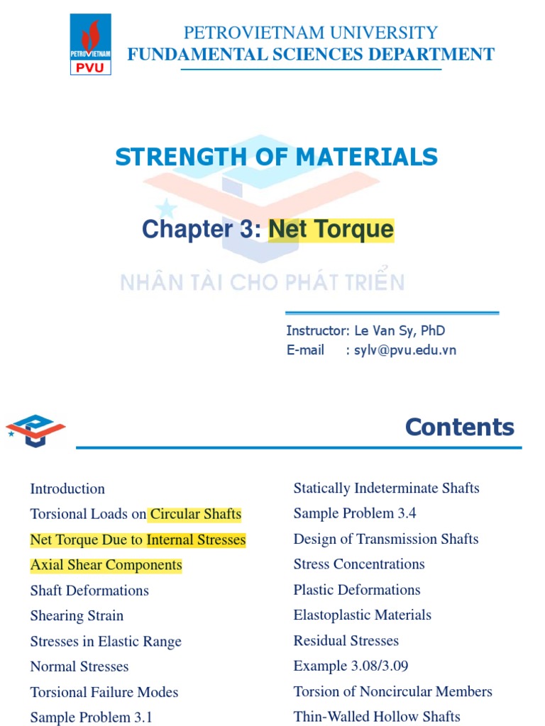 Chapter 3 | PDF | Stress (Mechanics) | Strength Of Materials