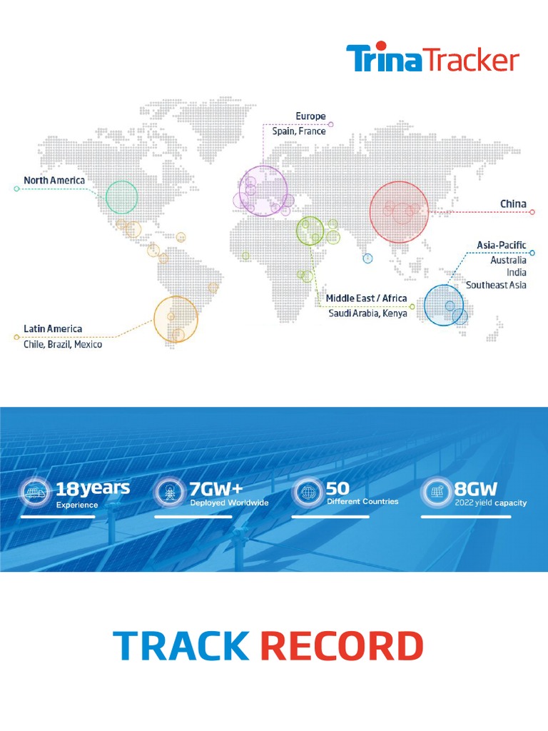 TrinaTracker Reference | PDF | Solar Power | Energy Harvesting
