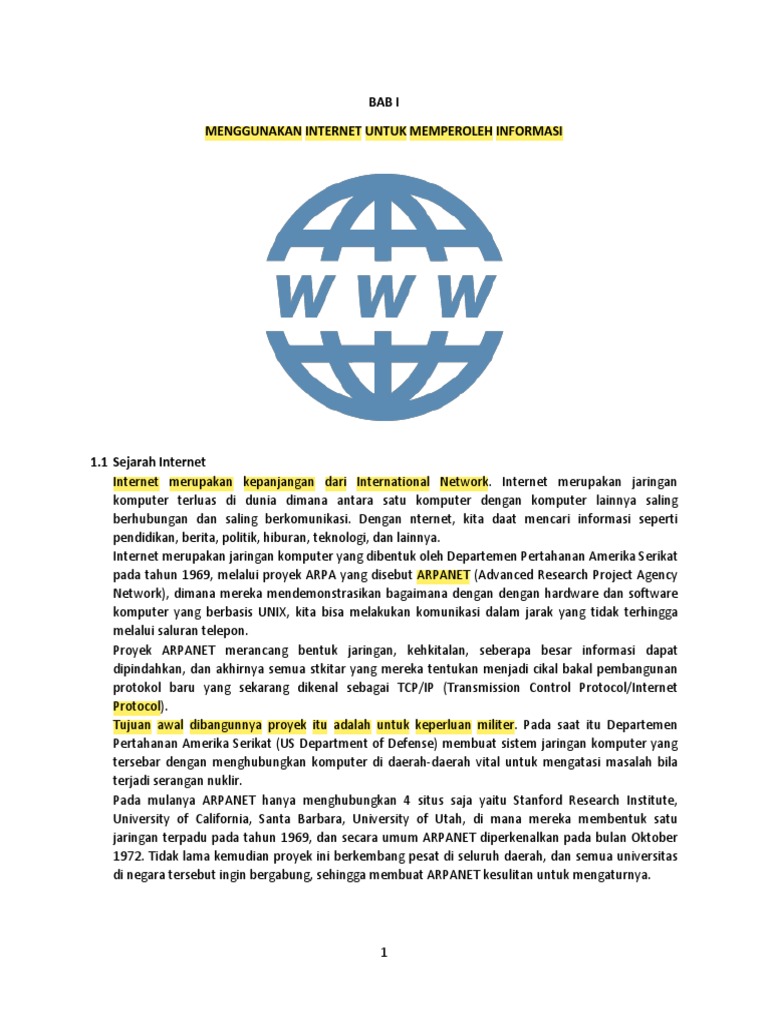 Materi Aplikasi Internet Mobile | PDF