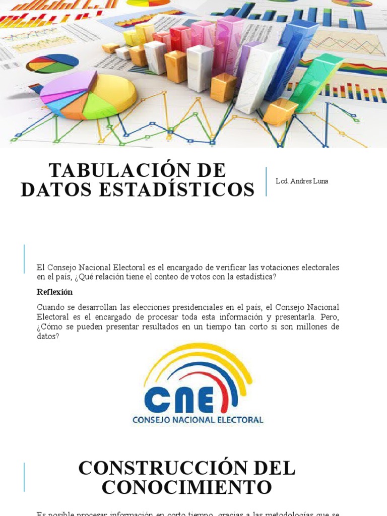 2 Clase - Tabulación de Datos Estadísticos | PDF | Estadísticas | Frecuencia