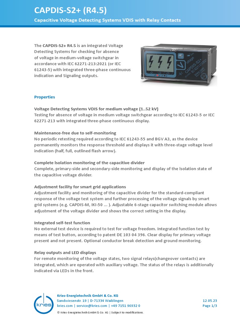 Ds-En 2502134 Capdis-S2+ R4 5 | PDF