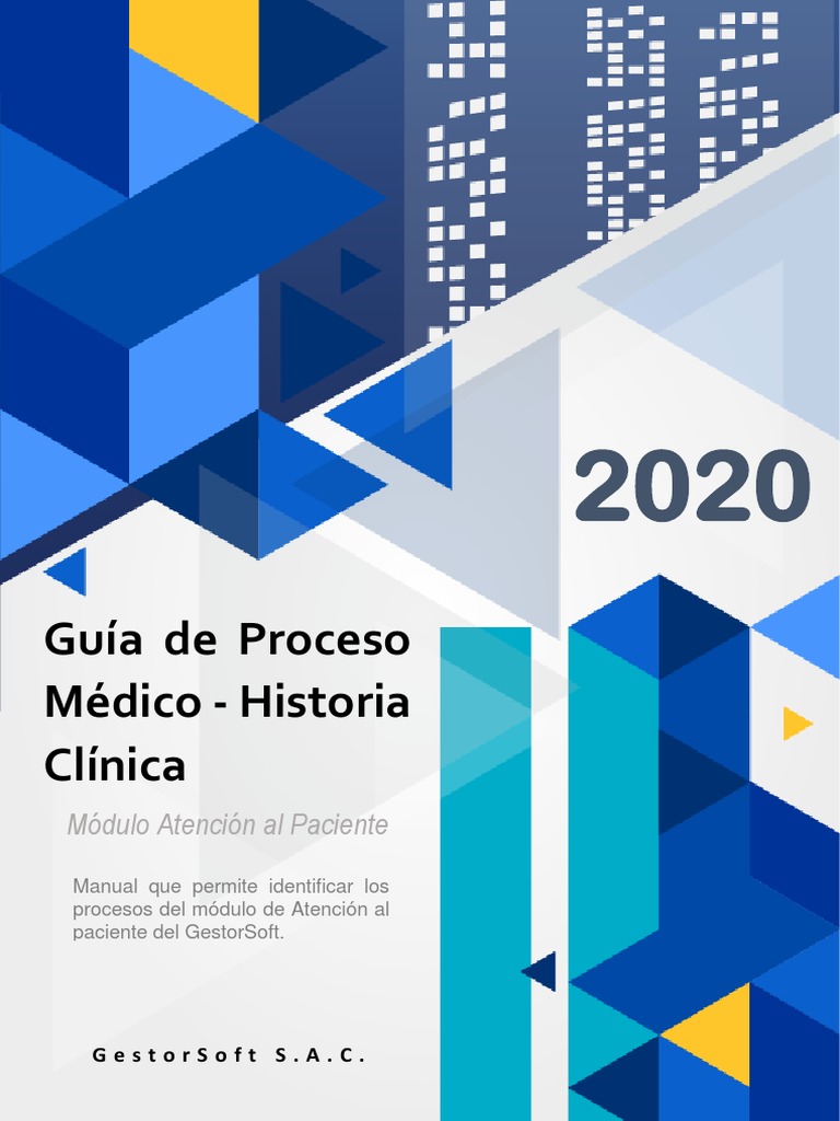 DETECTA GS02 GuiaProcesoMedico Historia Clínica | Descargar gratis PDF | Historial médico | Clínica