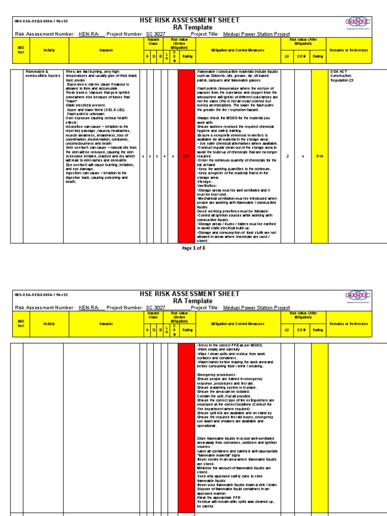Flammable & Combustable Liquids | Download Free PDF | Combustion ...