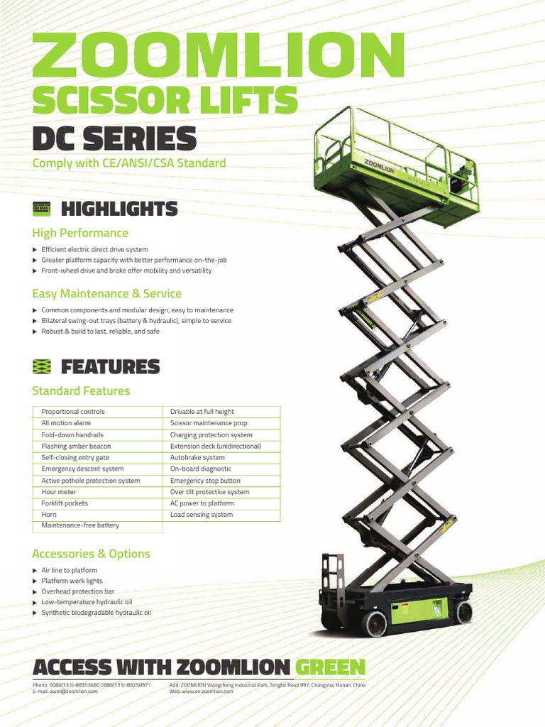ZOOMLION - DC Series | PDF | Automotive Technologies | Car