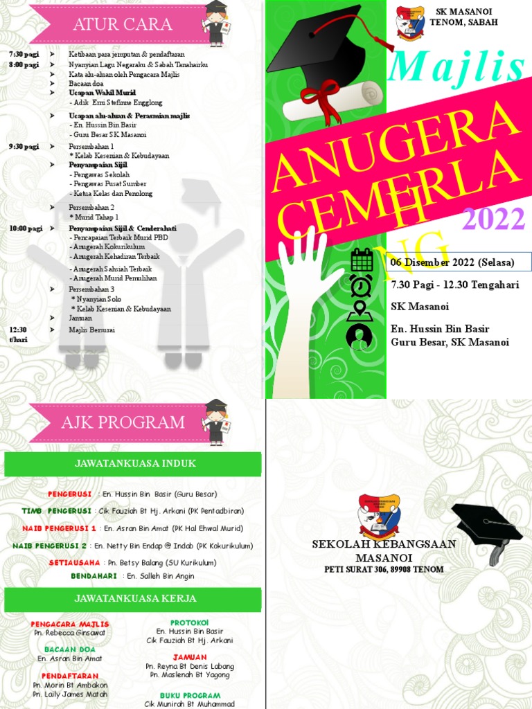Buku Program Hari Anugerah Cemerlang Edited | PDF