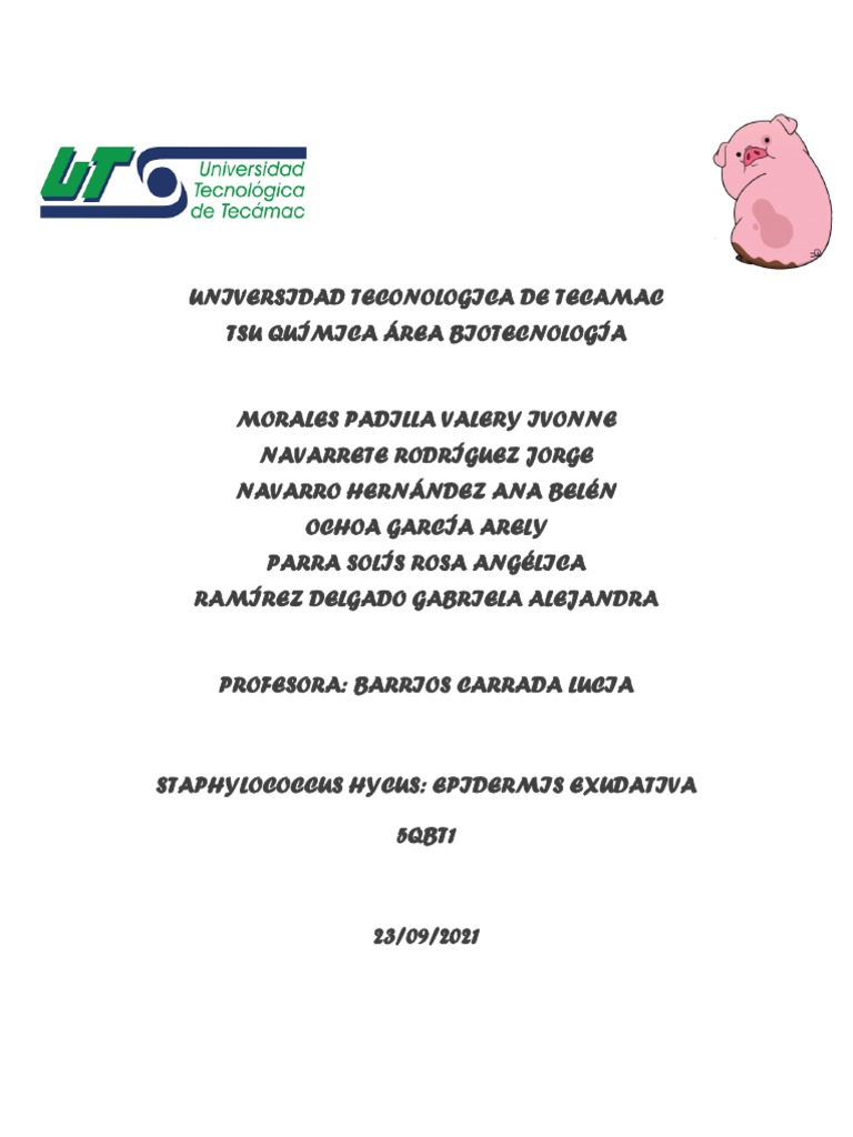 Staphylococcus Hycus | PDF