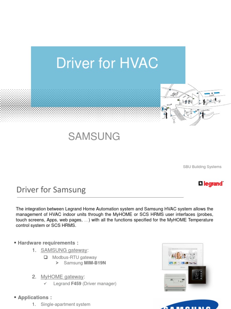 Samsung HVAC Integration Guide | PDF | Air Conditioning | Computing