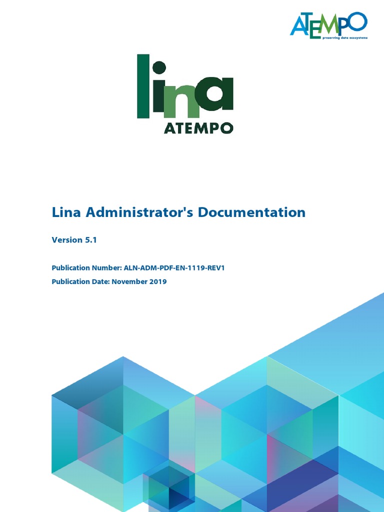 Lina 5.1.0 Documentation Administrateur EN | PDF
