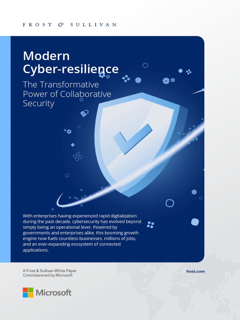 Modern Cyber Resilience The Transformative Power of Collaborative ...