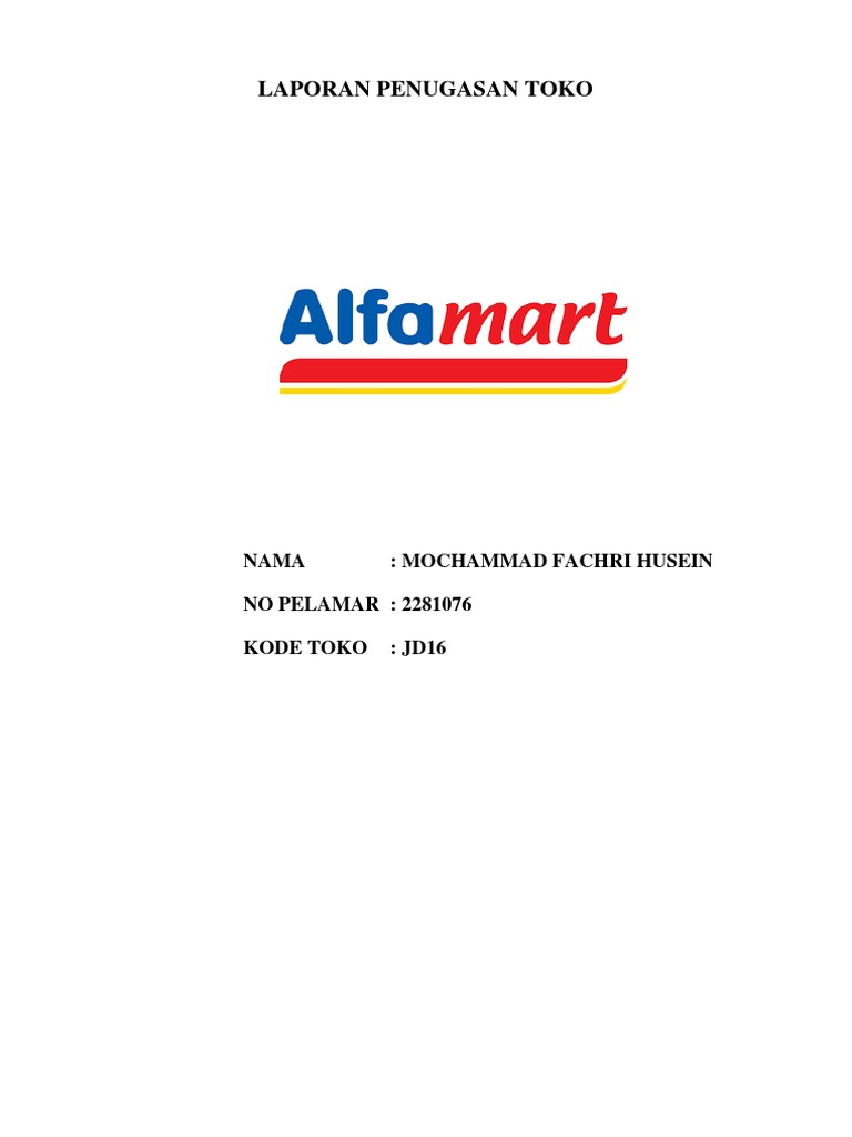 Laporan Penugasan Toko | PDF