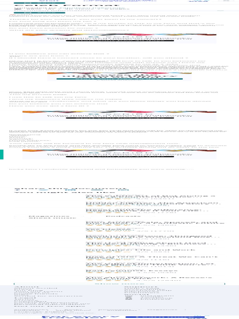 Celeb Format PDF | PDF