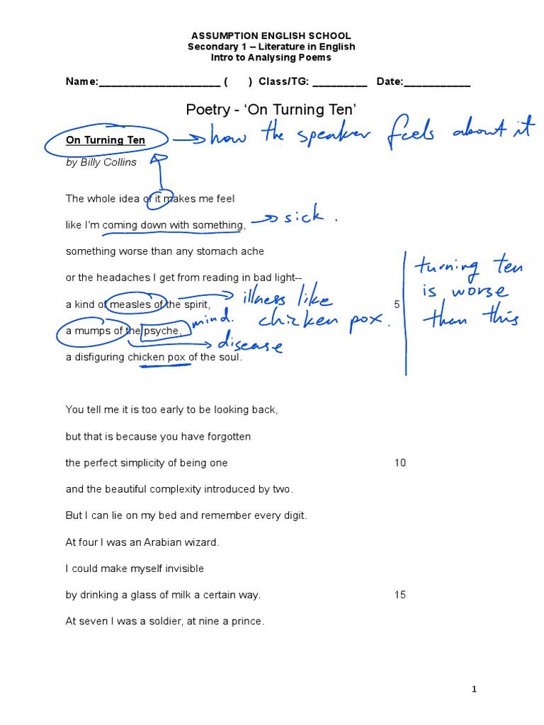 T1W10 - On Turning Ten | PDF