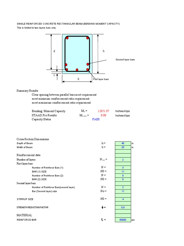 Beam (Rectangular) | PDF | Bending | Beam (Structure)