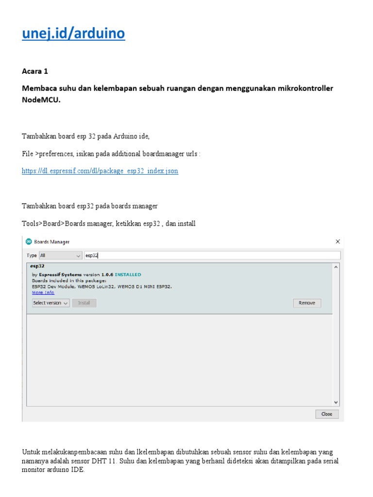 Arduino Dan IoT | PDF