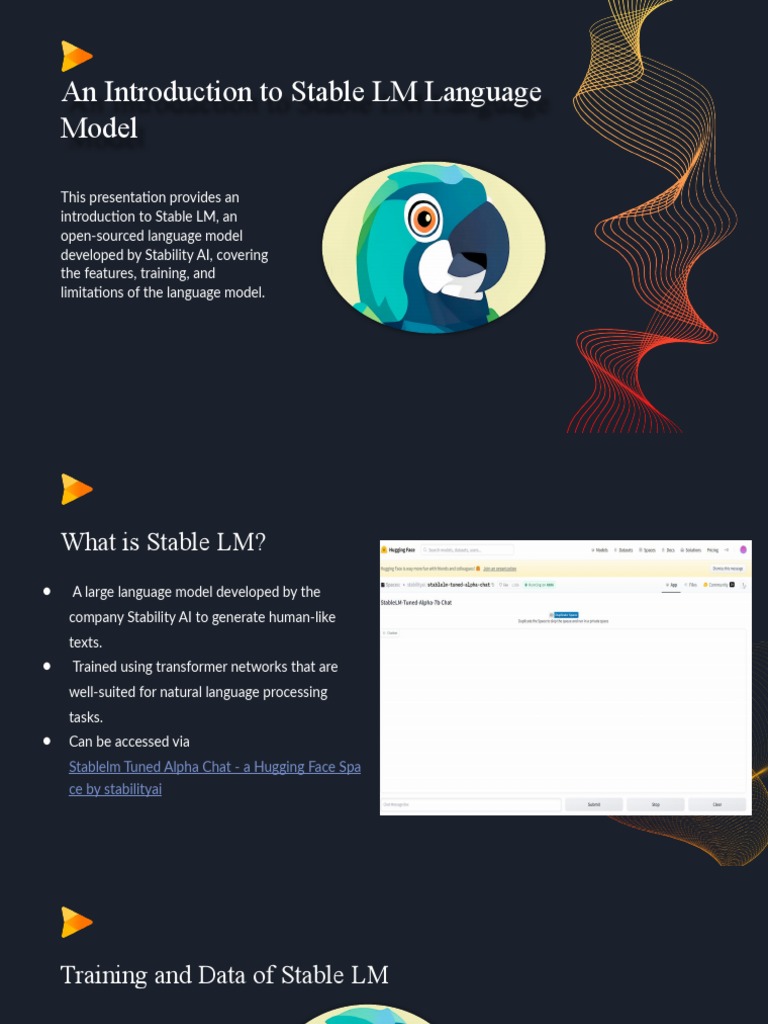 An Introduction To Stable LM Language Model | PDF