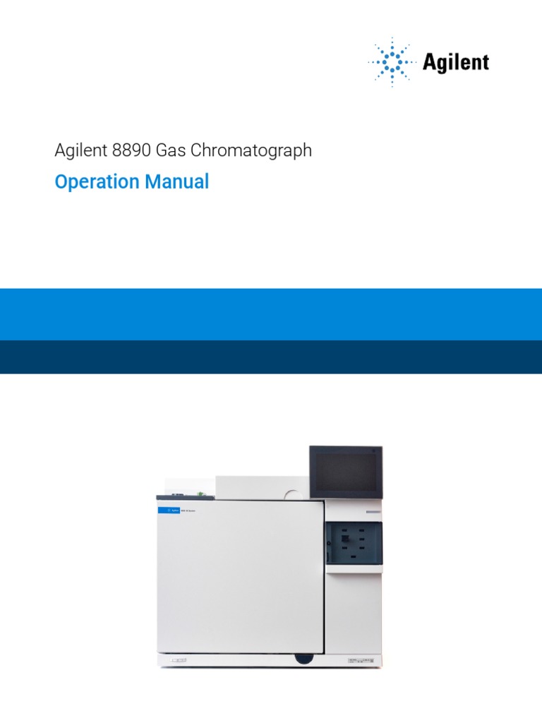 Usermanual Gc Operation 8890 g3540 90014 en Agilent | PDF | Gas ...